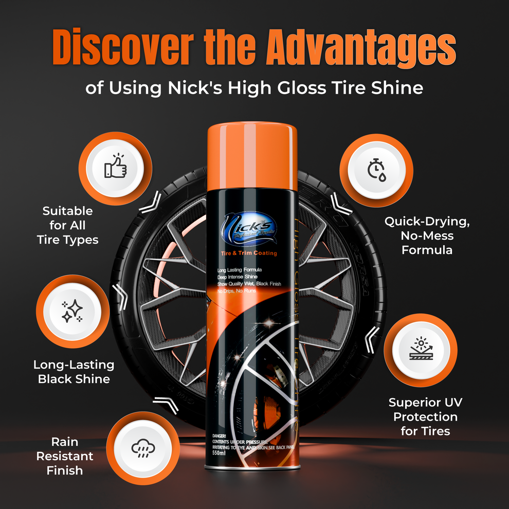 High Gloss Tire Shine [PRE-ORDER] – Nick's Professional Supplies