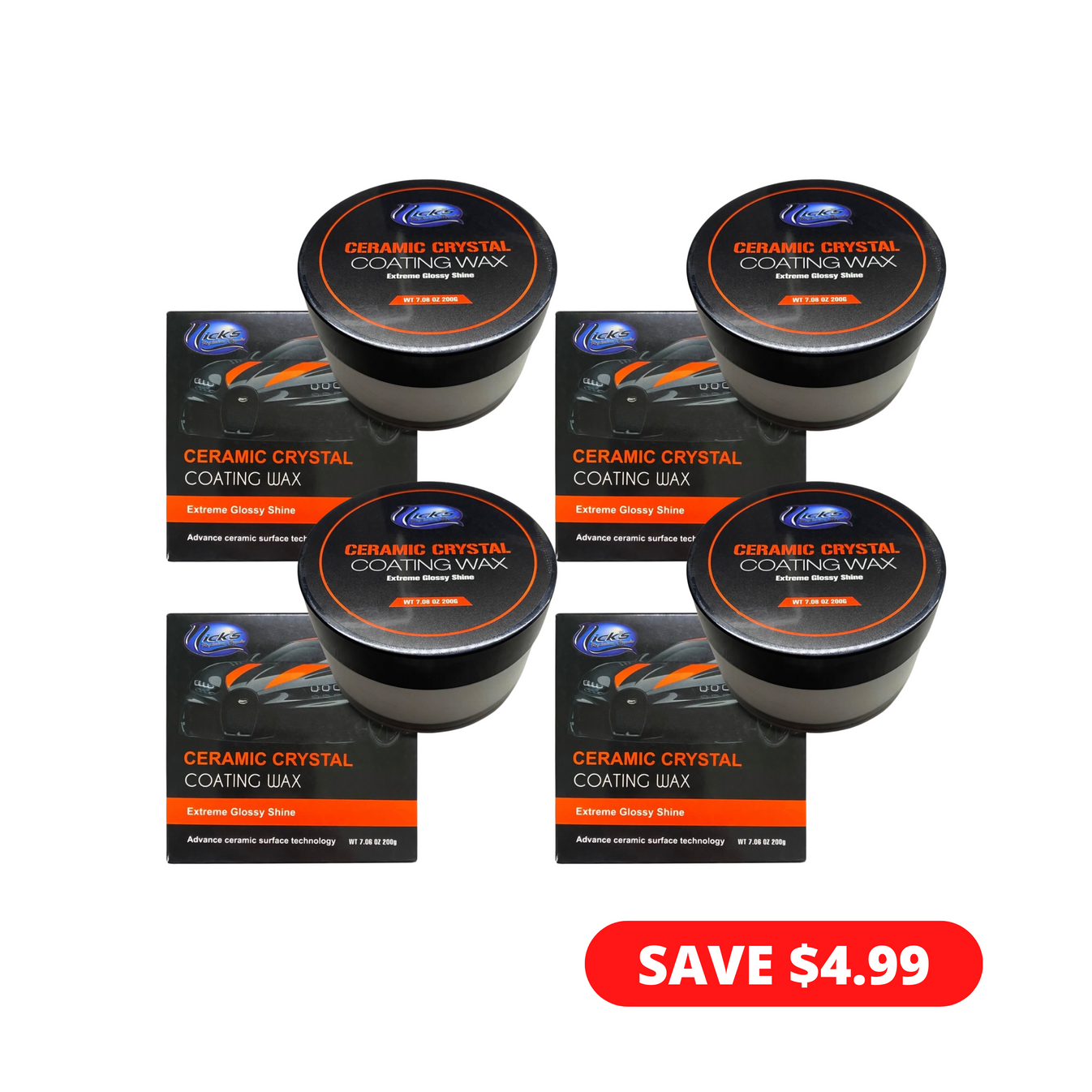 Nick’s Crystal Ceramic Coating Wax – Nick's Professional Supplies